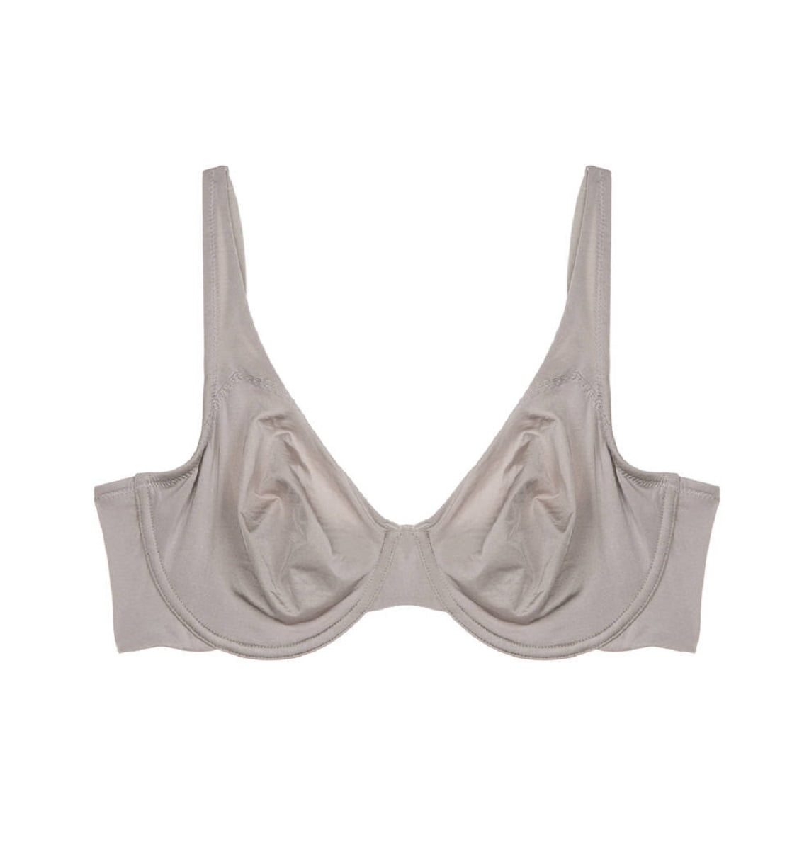 True & Co Uniform Womens Toni Ultimate Coverage Unlined Bra (Ash, 38C ...
