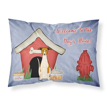Dog House Collection Border Terrier Fabric Standard Pillowcase ...