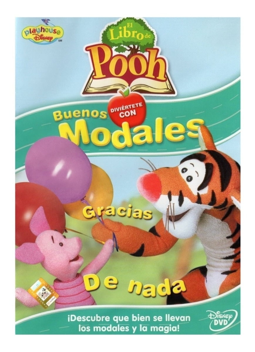 El Libro De Pooh Buenos Modales Gracias De Nada DISNEY PIXAR DVD ...
