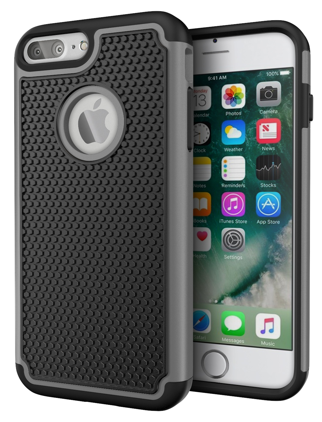 iPhone 7 Plus Case, Cimo [Shockproof] Heavy Duty Shock Absorbing ...