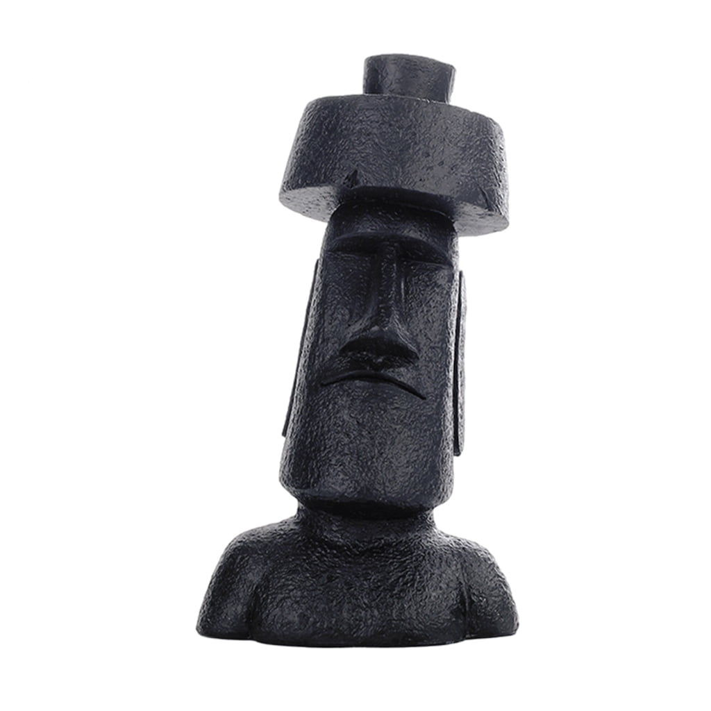 Ancient Easter Island Statue Massive Megalith Retro Style Accents Decor ...