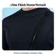 Abbraccia 3mm Wetsuit, Front fastener Full torso Diving Suit, Thermal ...