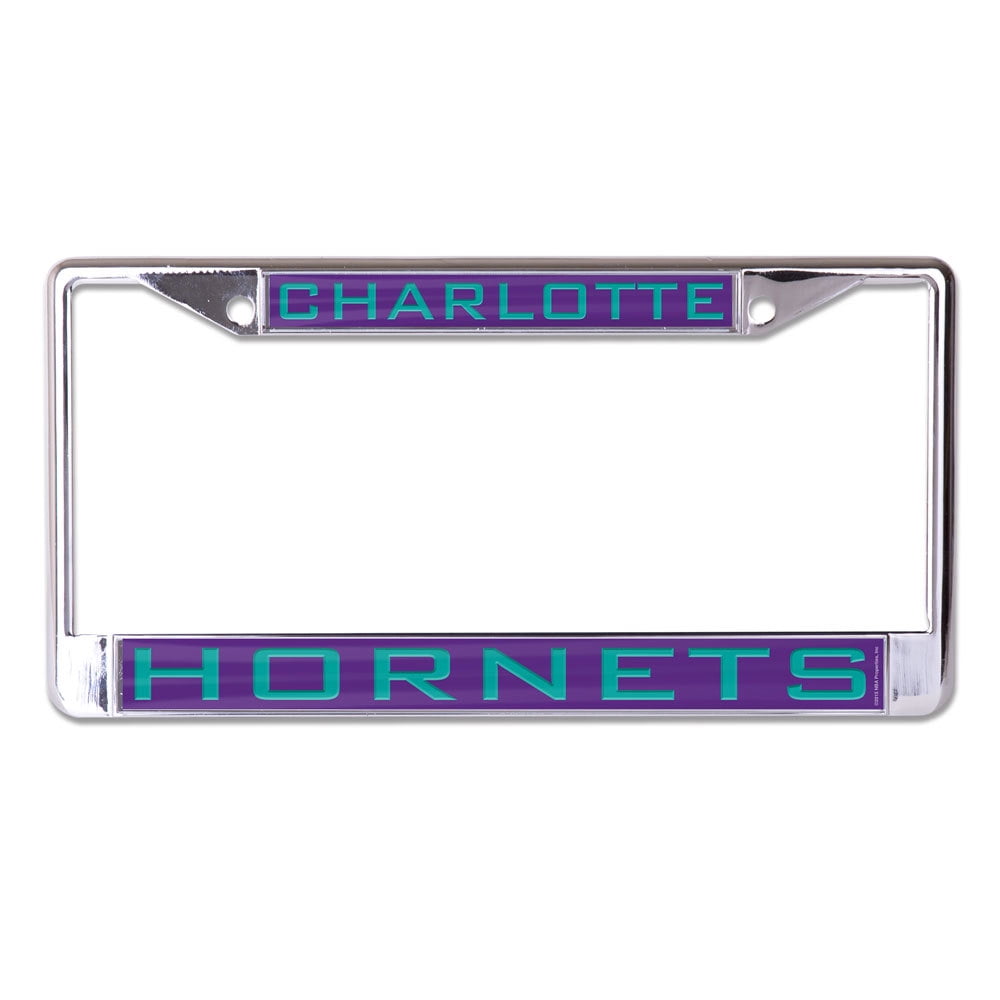 Charlotte Hornets License Plate Frame - Inlaid - Walmart.com