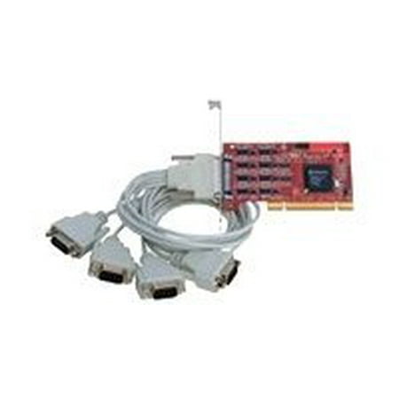 Comtrol RocketPort INFINITY Quadcable DB9 - Serial adapter - PCI-X - RS ...