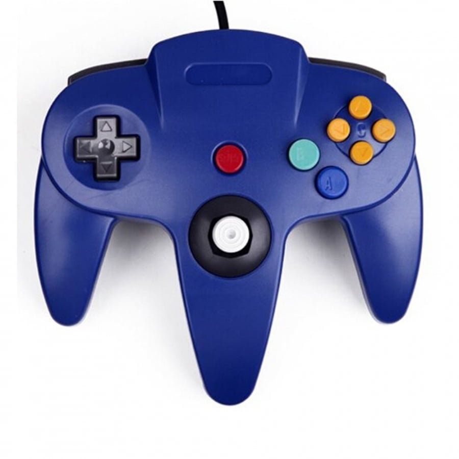 Wired Classic Game Controller Pad Joystick For Nintendo N64 Controller ...