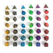 Achieve It! Polyhedra Dice, Assorted Shapes & Colors, Set of 10 ...