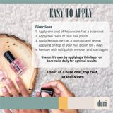 Duri Professional Nail Treatment Base Coat, Rejuvacote 1 - Walmart.com