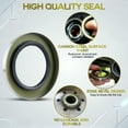 4Pack 2.125"ID x 3.376"OD Double Lip Grease Seal with 10 Cotter Pins ...