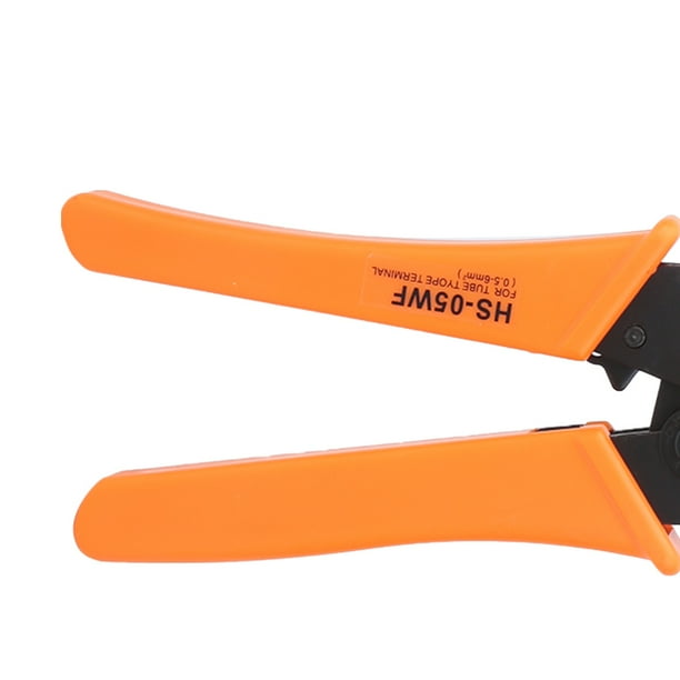 Ratchet Crimp , 0.5-6mm² 20-10 AWG Cable Crimper Orange Handle ...