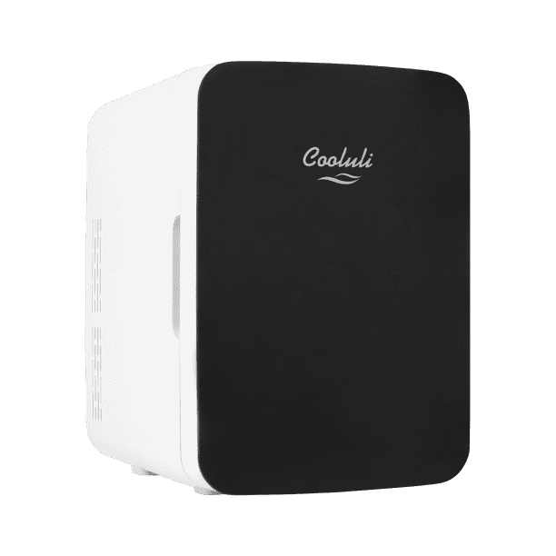 Cooluli Infinity Black 10 Liter Compact Portable Cooler Warmer Mini ...