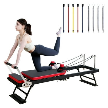 UPGO Foldable Pilates Reformer, Pilates Machine & Equipment for Home ...