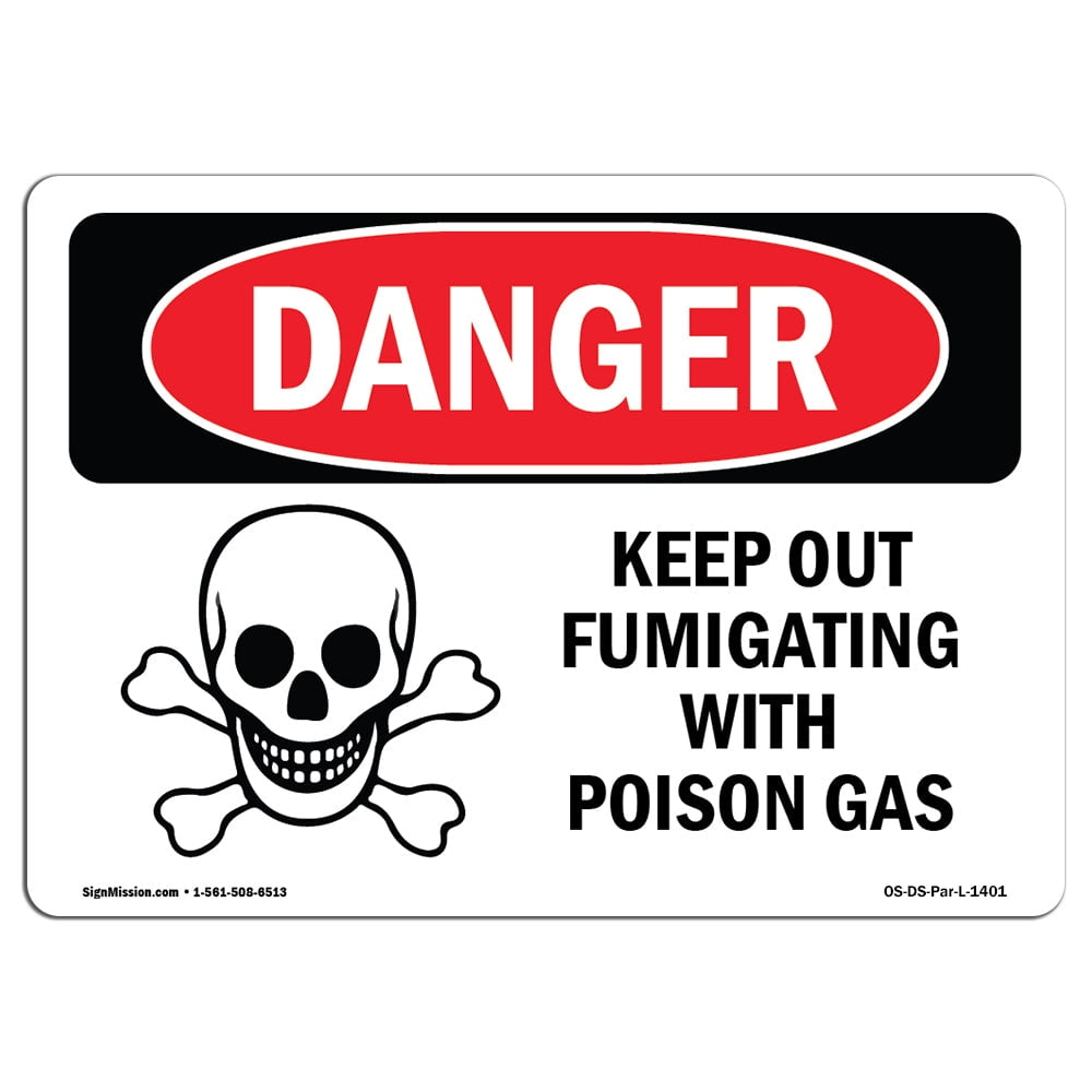 Poison Gas Sign