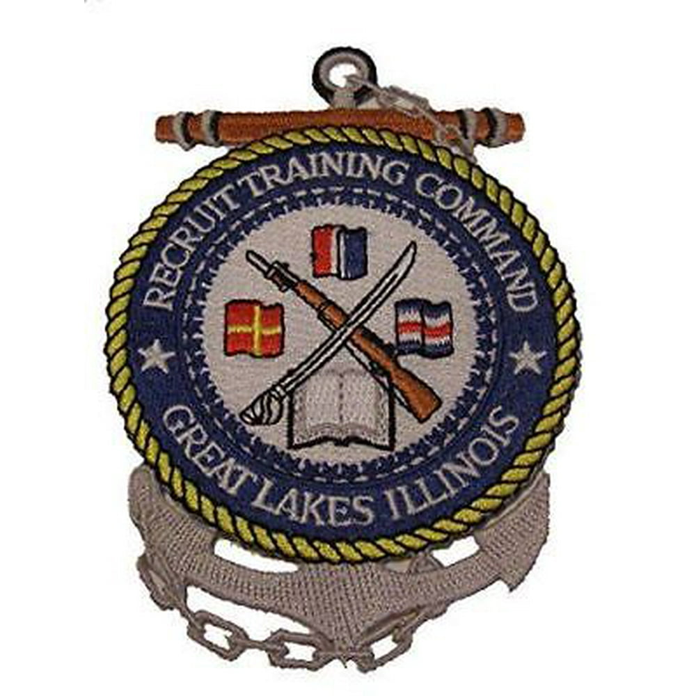 USN NAVY RECRUIT TRAINING COMMAND GREAT LAKES ILLINOIS PATCH - Walmart ...