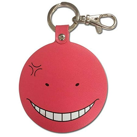 Key Chain - Assassination Classroom - Koro Sensei Angry RED PU Anime ...
