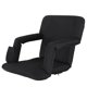 ZENY Black Stadium Seats (2 Pieces) - Walmart.com