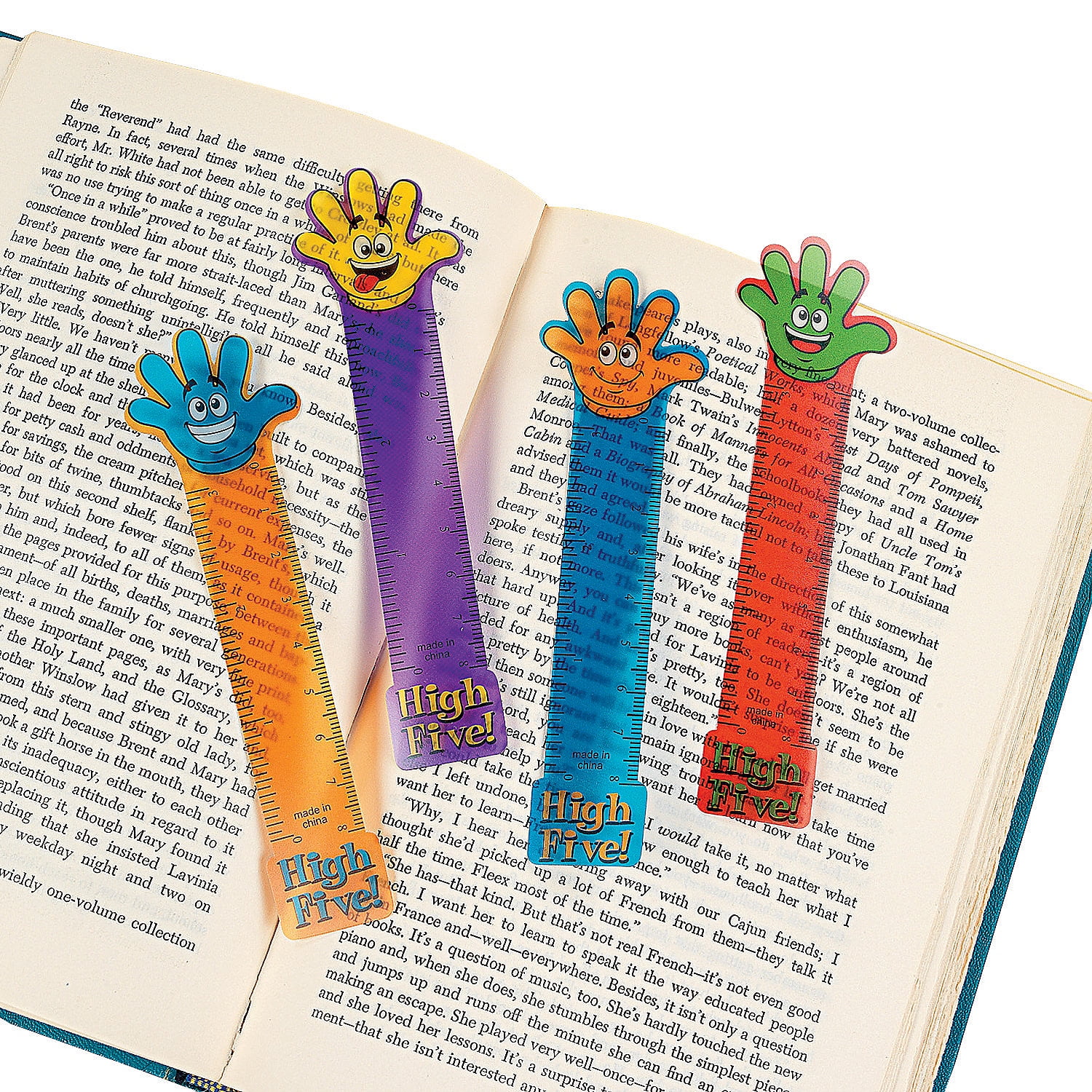 Fun Express - High Five Ruler/bookmark - Stationery - Bookmarks ...