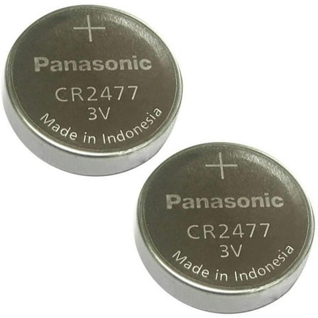 Panasonic CR2477 Lithium Cell Battery 3V, Pack of 3, Longer Life ...