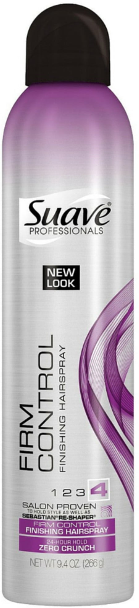 Suave Professionals Firm Control Finish Hairspray, Extra Hold 9.40 oz ...