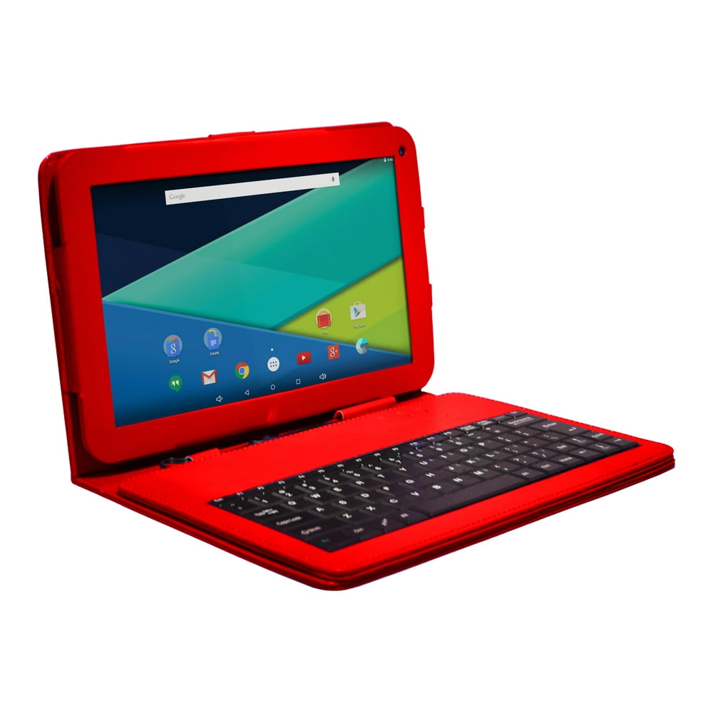 Visual Land Prestige 10.1" Quad Core Tablet 16GB includes Keyboard Case ...