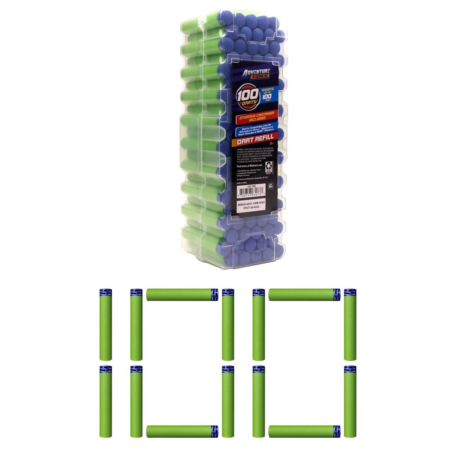 Click here for Adventure Force 100-Dart Refill - Works With All A... prices