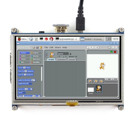 Waveshare 10563 5” Inch Display Capacitive Touchscreen LCD Monitor 800× ...