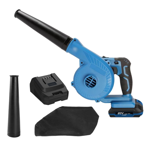 Jobsite Blower, Cordless Lightweight Blower Kit with 20 V 2.0 Ah ...