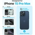 CFHADD-Shockproof for iPhone 15 Pro Max Case, [Camera Protection ...