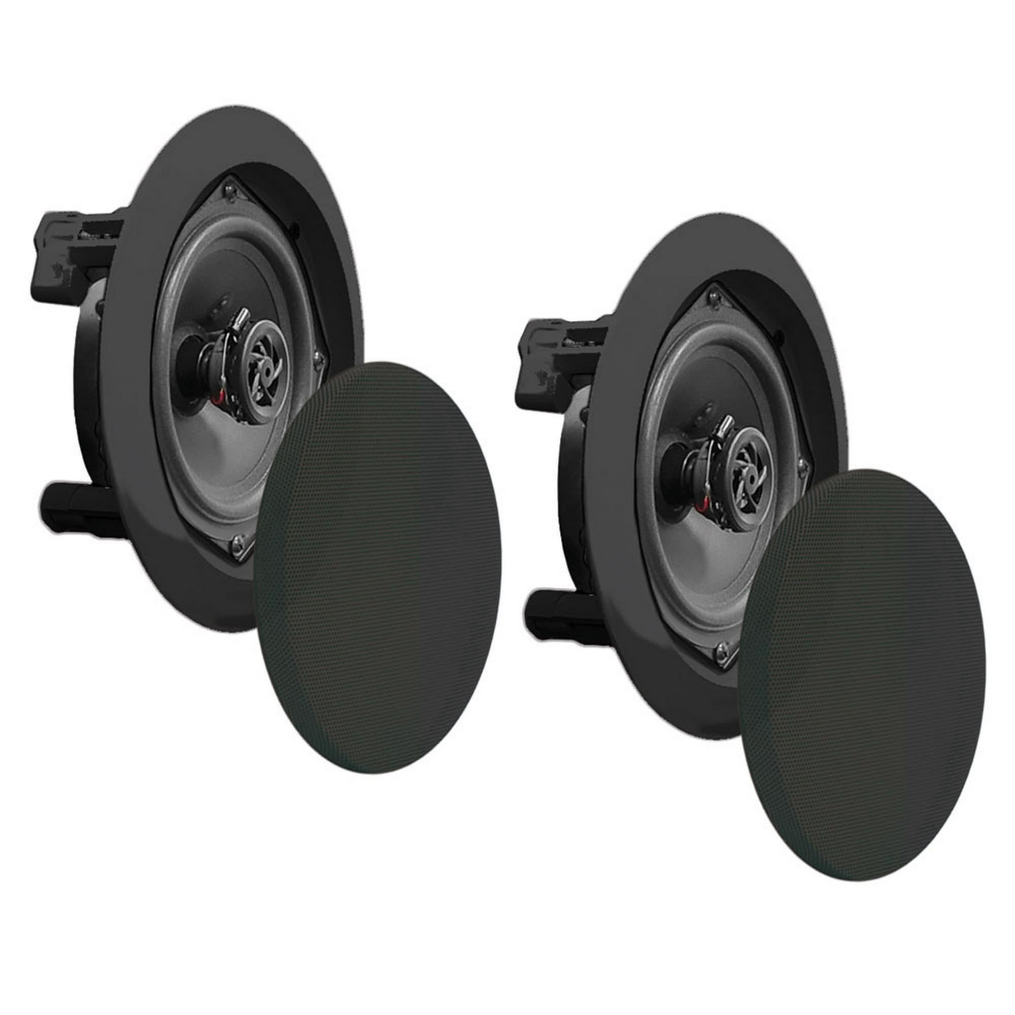 Click here for Pyle 250w 8 Flush In-Wall In-Ceiling Black Speaker... prices