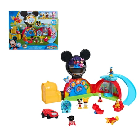 Mickey Mouse Clubhouse Deluxe Clubhouse Playset - Walmart.com