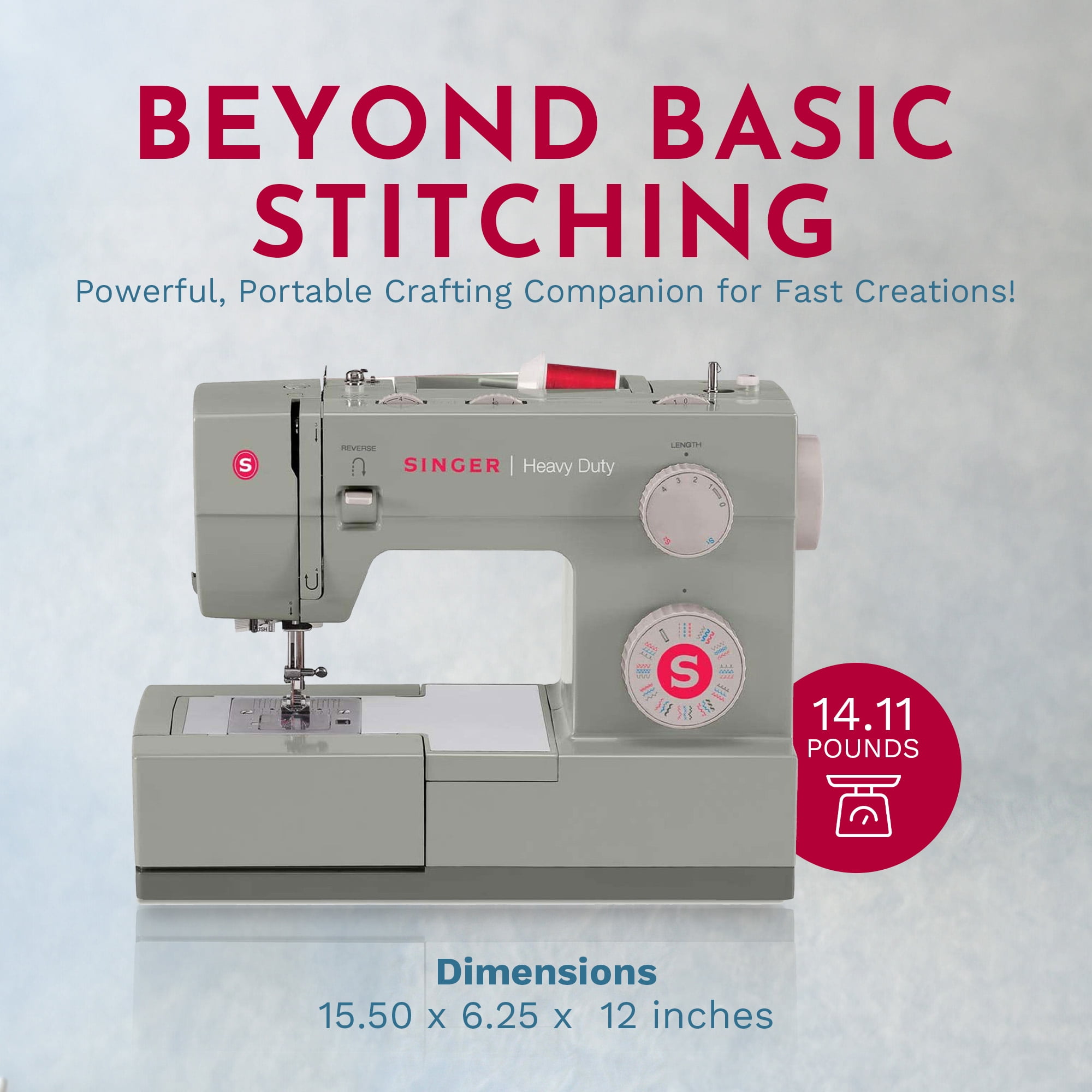 Singer Heavy Duty 4452 Electric Sewing Machine - Sri Lanka | Ubuy