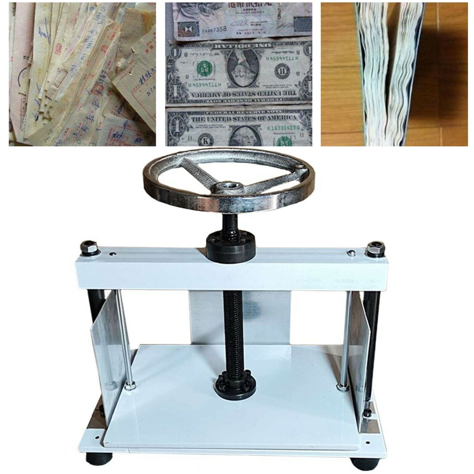 Manual Press Tool Flattener 1T A4 Paper Book Binding Press Machine ...