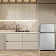 Besttey 3.1Cu.ft Small Refrigerator Freezer Combo, Ideal for Dorm ...