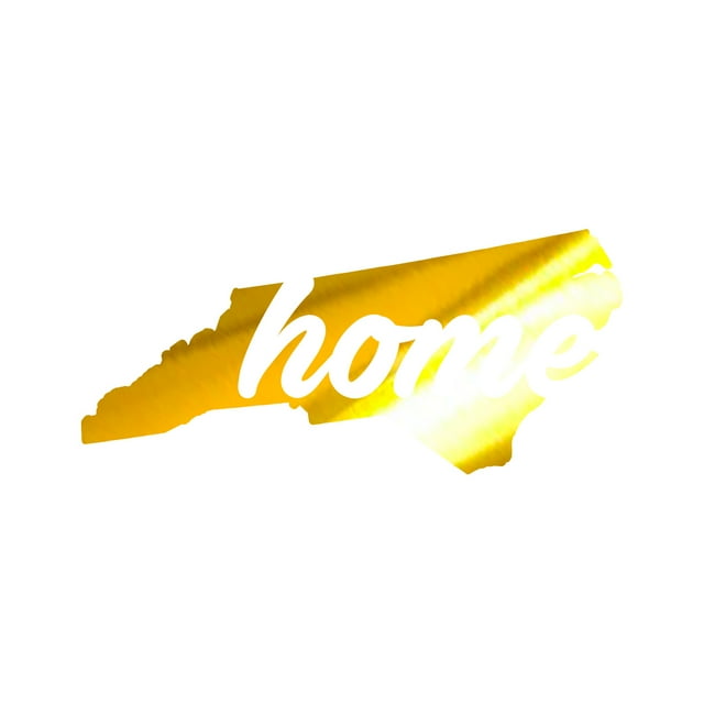 North Carolina Home Sticker Decal Die Cut - Self Adhesive Vinyl ...