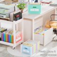 26 Pockets Expanding File Folder, Upright & Open Top, A-Z Colorful Tabs ...