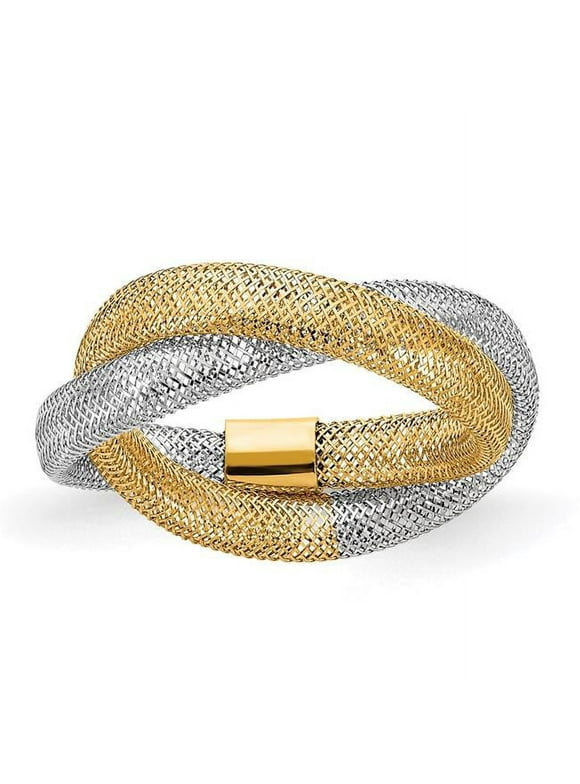 Mesh Ring Gold