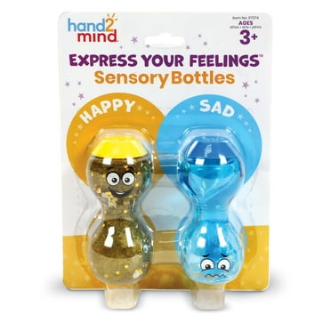 hand2mind Express Your Feelings Sensory Bottles- Secondary Emotions ...