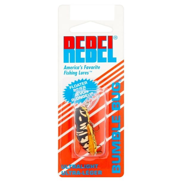 Rebel Bumble Bug Fishing Lure Hard bait Hornet 1 1/2 in 7/64 oz ...