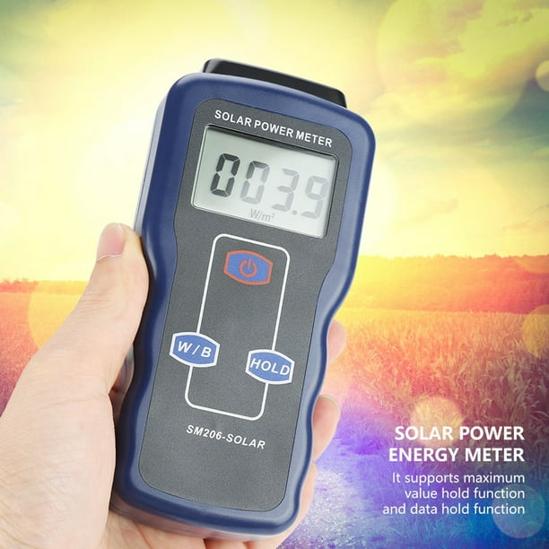 Solar Radiation Meter, Solar Power Meter, Physical And Optical ...