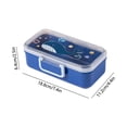 Feledorashia Lunch Box Set, Food Grade Plastic Lunch Box, Leakproof ...