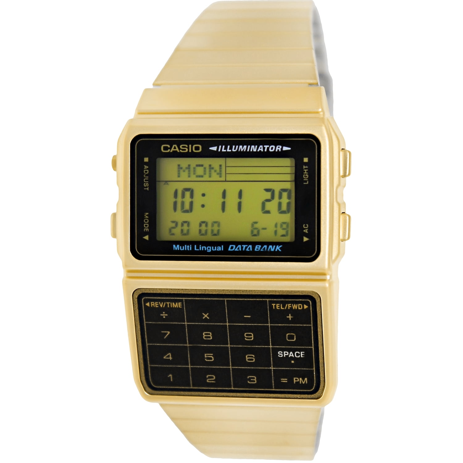 Click here for Casio Mens Data Bank Dbc611g-1 Digital Stainless-S... prices