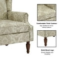 DREAMSIDEA Wingback Accent Chair Sets of 2 for Living Room,Traditional ...