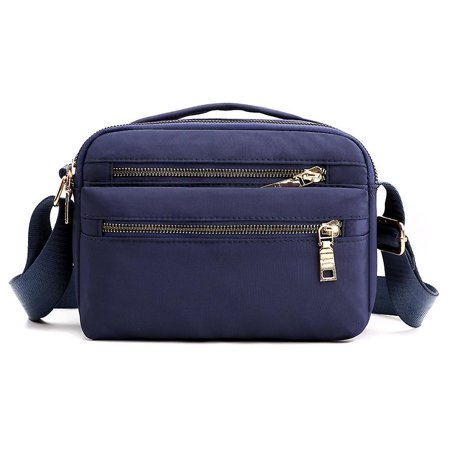 Multifunction Handbag Multi-compartment Crossbody Bag with Zipper Water ...