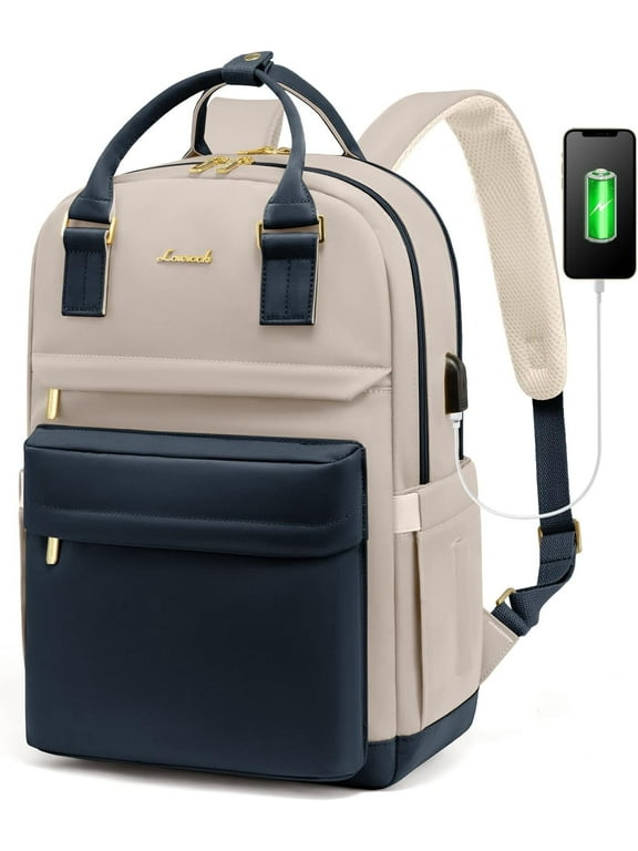 MKF Collection Romana Vegan Leather Women's Backpack, Functional ...