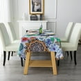 Tablecloth, Original Design Hand Drawing Art Print Table Cloth ...