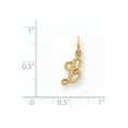 14ky Casted Initial L Charm - Walmart.com