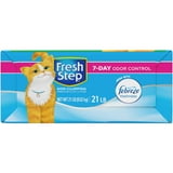 Fresh Step Non-Clumping Premium Kitty Clay Litter with Febreze ...