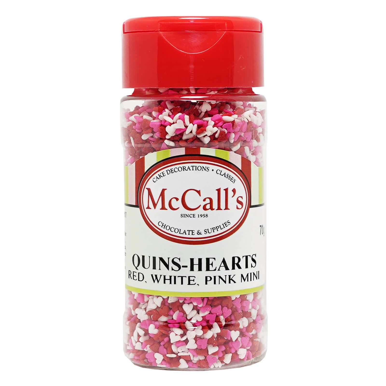 Click here for Mccalls Bakers Warehouse Quins Hearts Red/White/Pi... prices