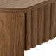 Bouclair Walnut Console with Drawer - Walmart.ca