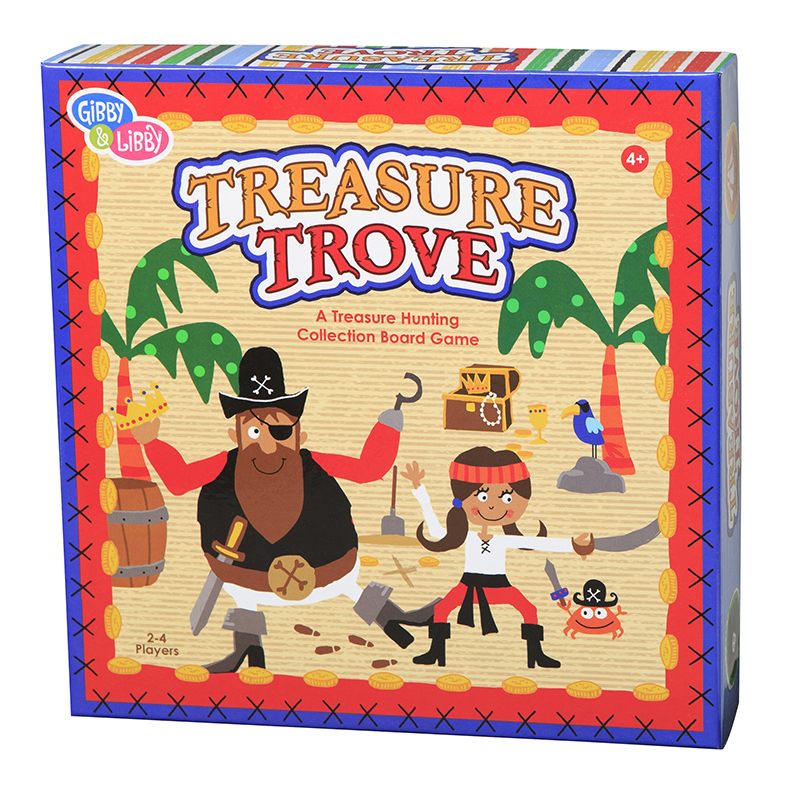 TREASURE TROVE PAPER BOARD GAME - Walmart.com