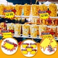 220 Pieces Price Neon Tags Fluorescent Star Burst Sign Blank Retail ...